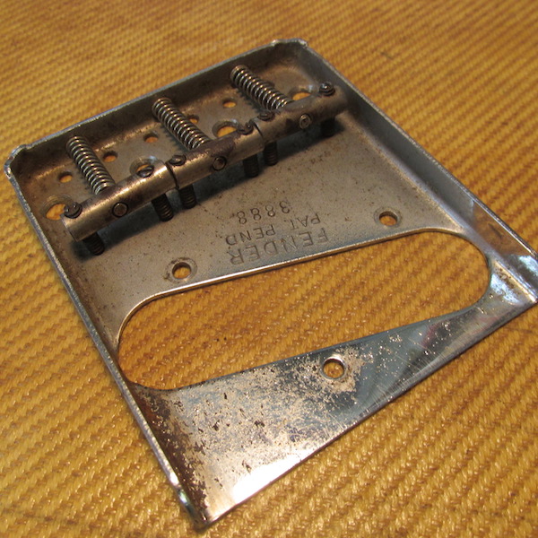 Gord Miller Vintage Restorations - Fender telecaster bridge