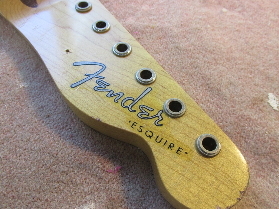 Gord Miller Vintage Restorations - B Hefner early 50’s Tele neck. (SOLD)