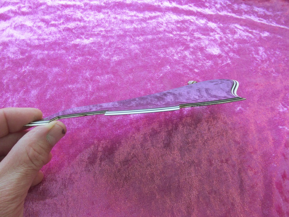 Gord Miller Vintage Restorations - Early 60s ES wide bevel guard.