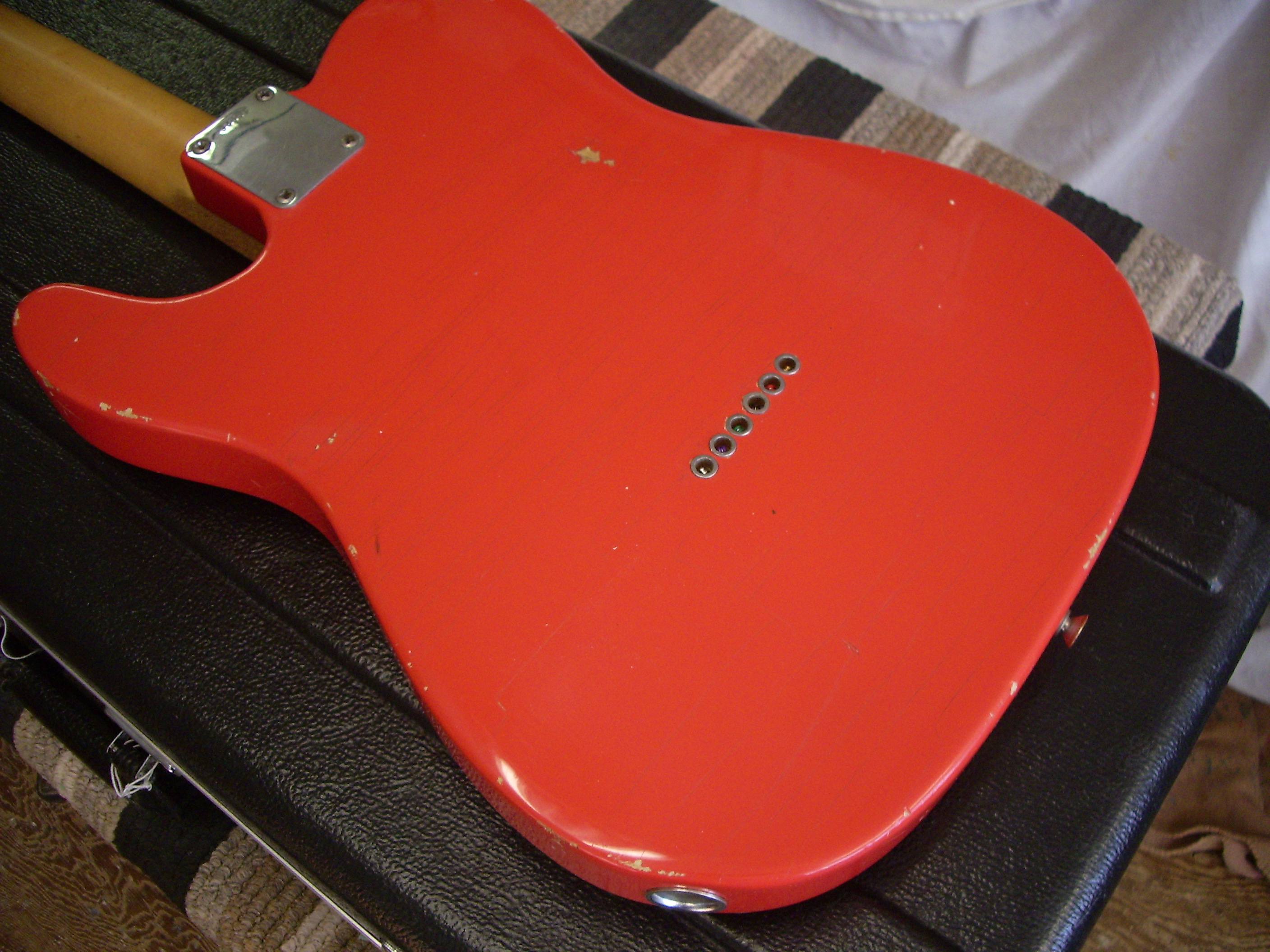 Gord Miller Vintage Restorations - 1960s Fiesta Red Fender Telecaster