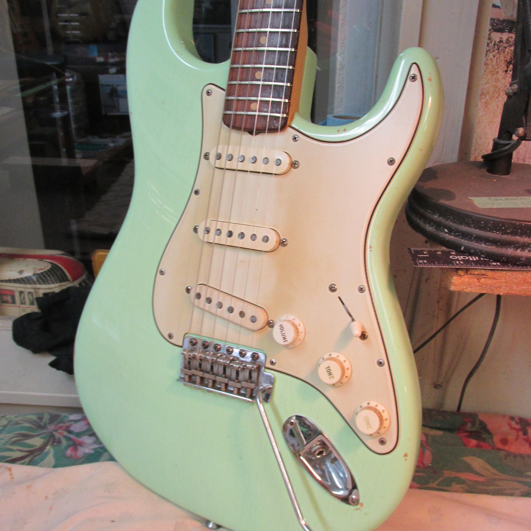 Gord Miller Vintage Restorations - Early 60’s Surf Green Stratocaster