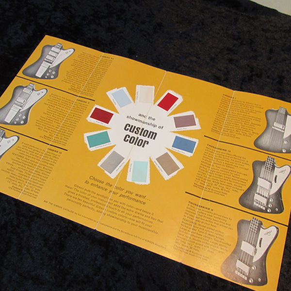 Gord Miller Vintage Restorations - 1964 Gibson firebird custom color ...